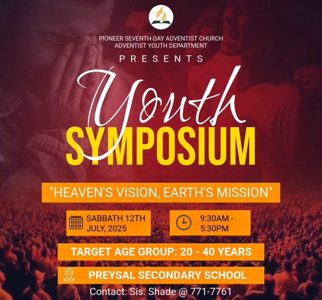 Youth Symposium – Pioneer SDA Church